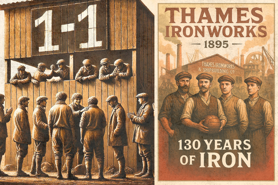 West Ham Marks 130 Years Since Club Was Born as Thames Ironworks ...